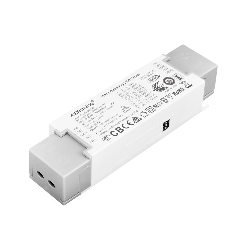 30W 350-700mA DALI DT8 DIMCT Driver PE-N30DCA