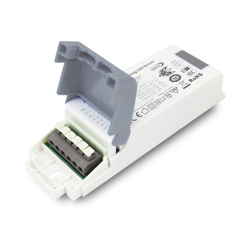20W 350-800mA 0/1-10V Digital Dimming CC Driver PE-20AA